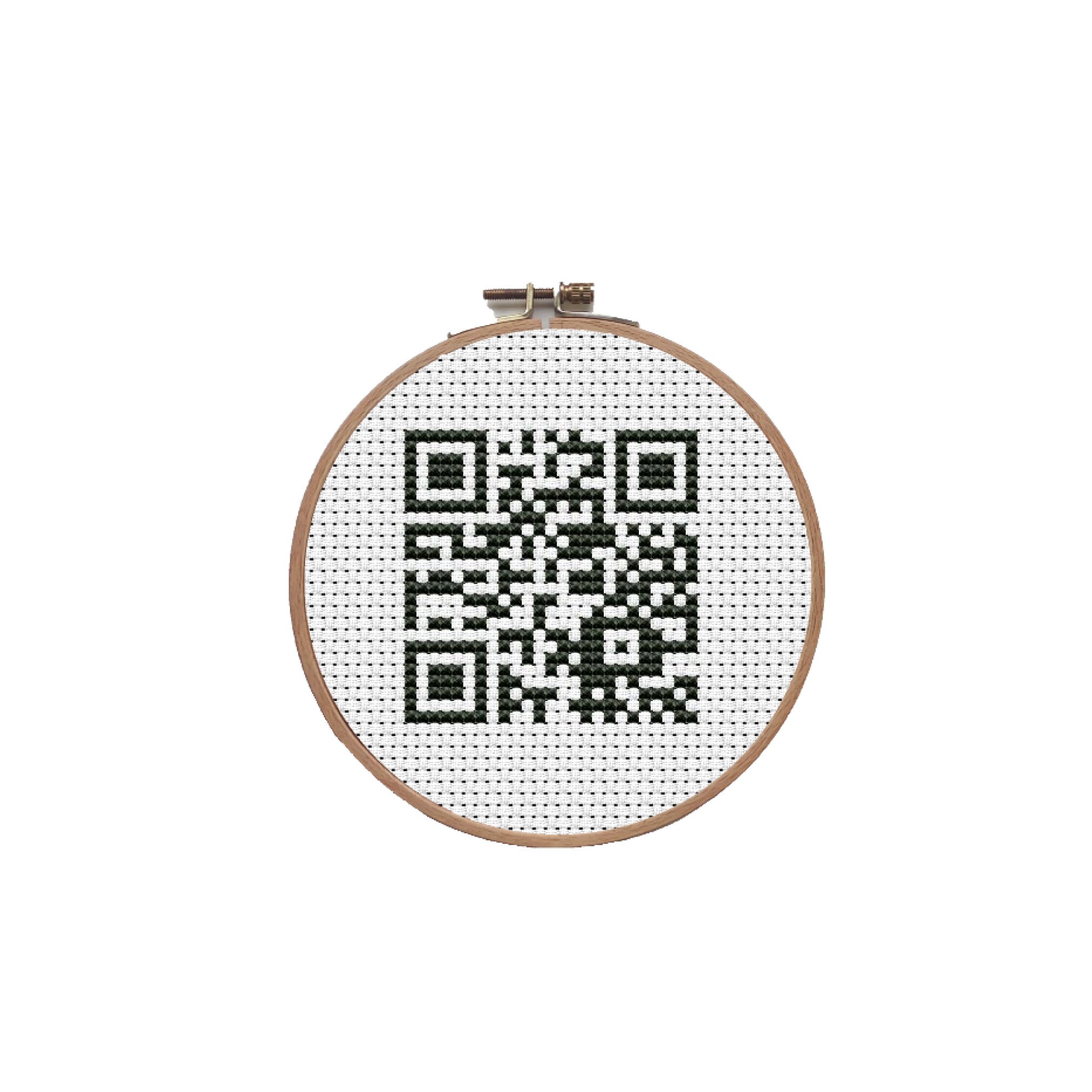 Custom QR Code Cross Stitch Pattern Instant Download - Etsy
