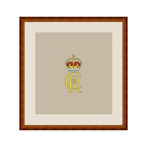 King Charles III Coronation Cross Stitch Pattern - Etsy