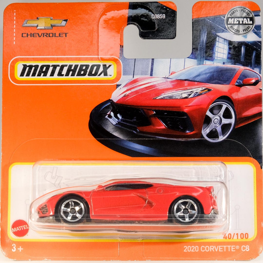 Matchbox 2020 Corvette C8 - Red - Etsy