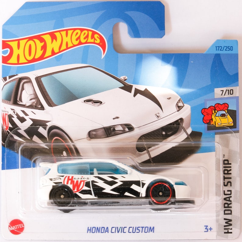 Hot Wheels Honda Civic Custom - Etsy