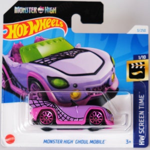 Hot Wheels Monster High Ghoul Mobile – Delícia Diecast Assustadoramente ...