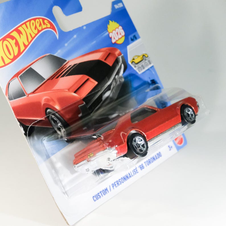 Hot Wheels Custom '66 Tornado - Factory Fresh (first Edition) - Etsy