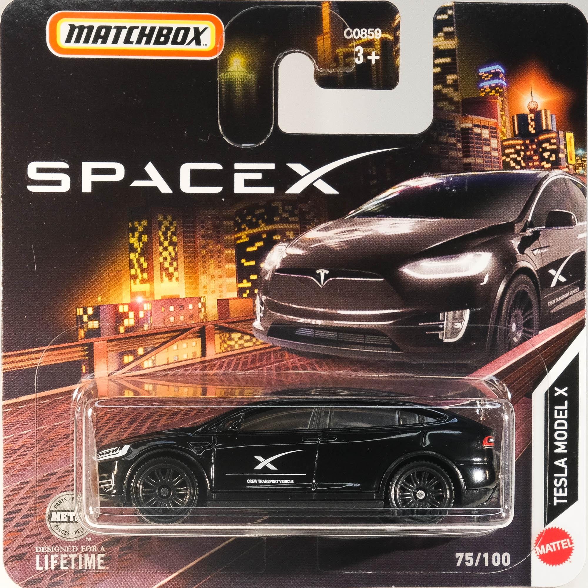 Matchbox Spacex Tesla Model X Etsy Canada