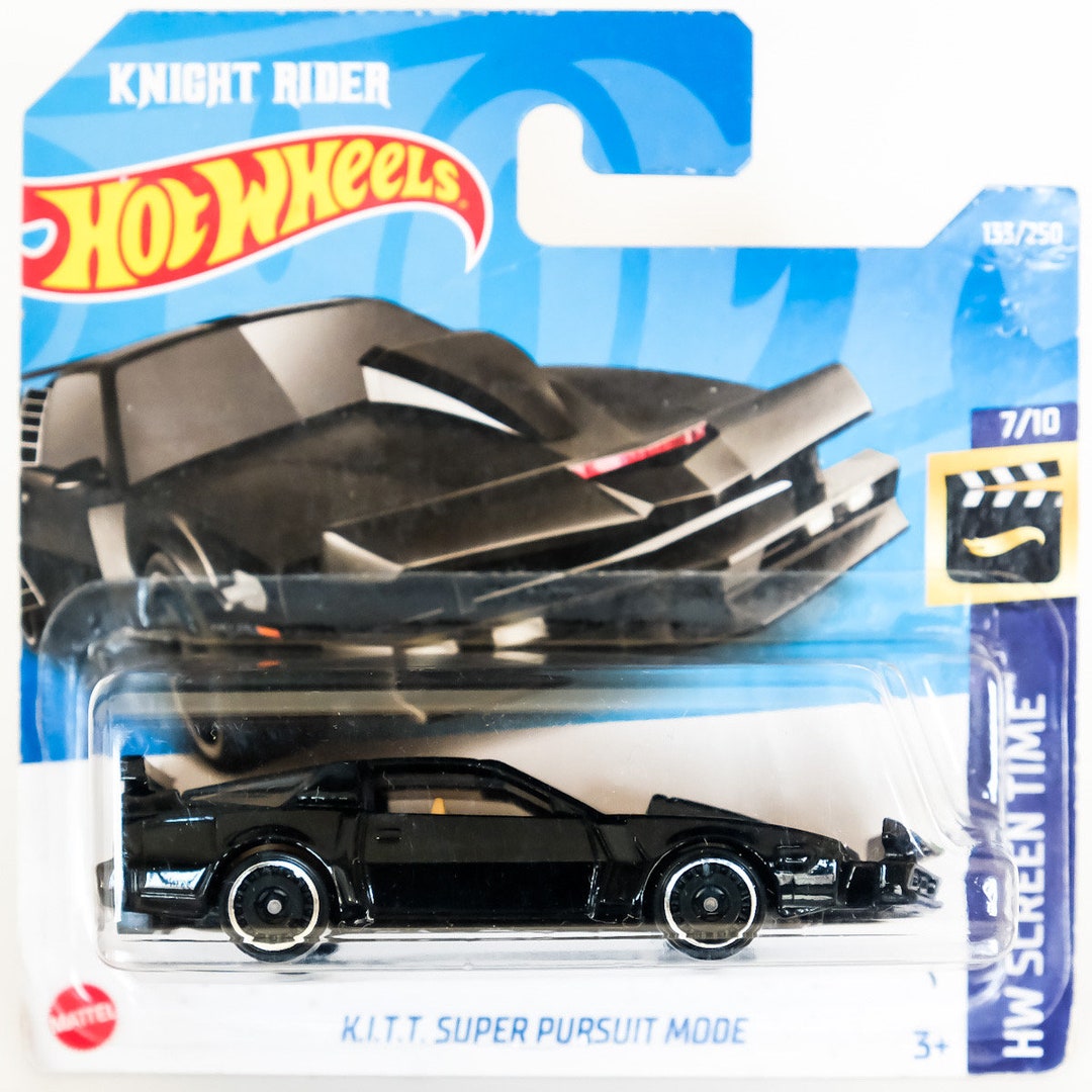 Hot Wheels KITT Super Pursuit Mode (knight Rider) - Etsy