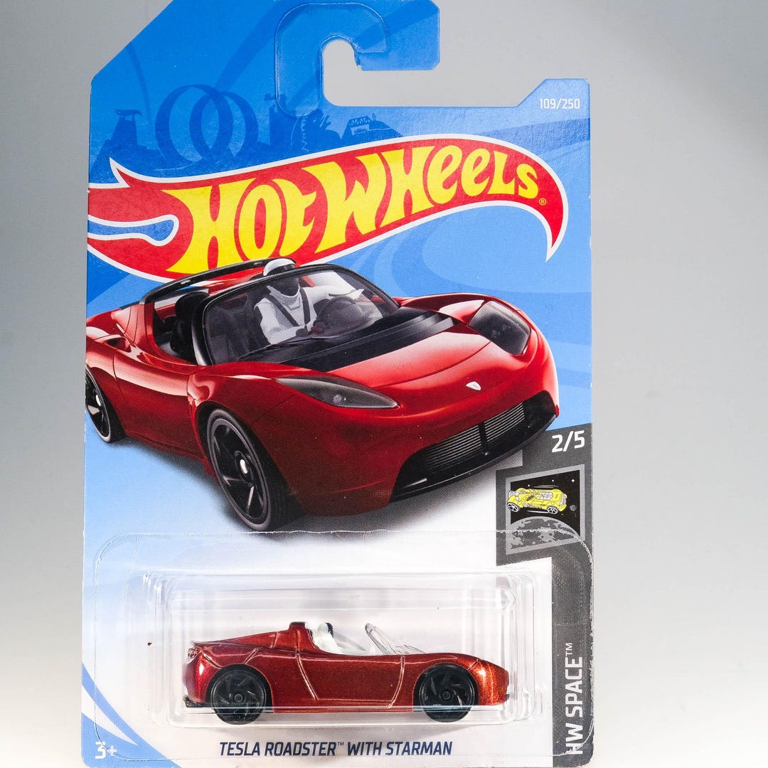 Hot Wheels Tesla Roadster With Starman – HW Space - Etsy