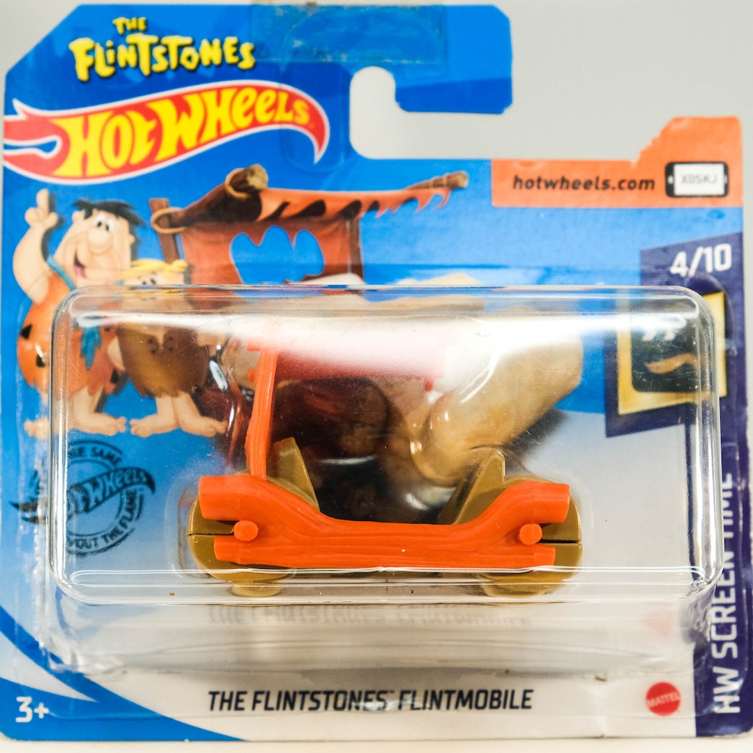 Hot Wheels the Flintstones Flintmobile - HW Screen Time - Etsy