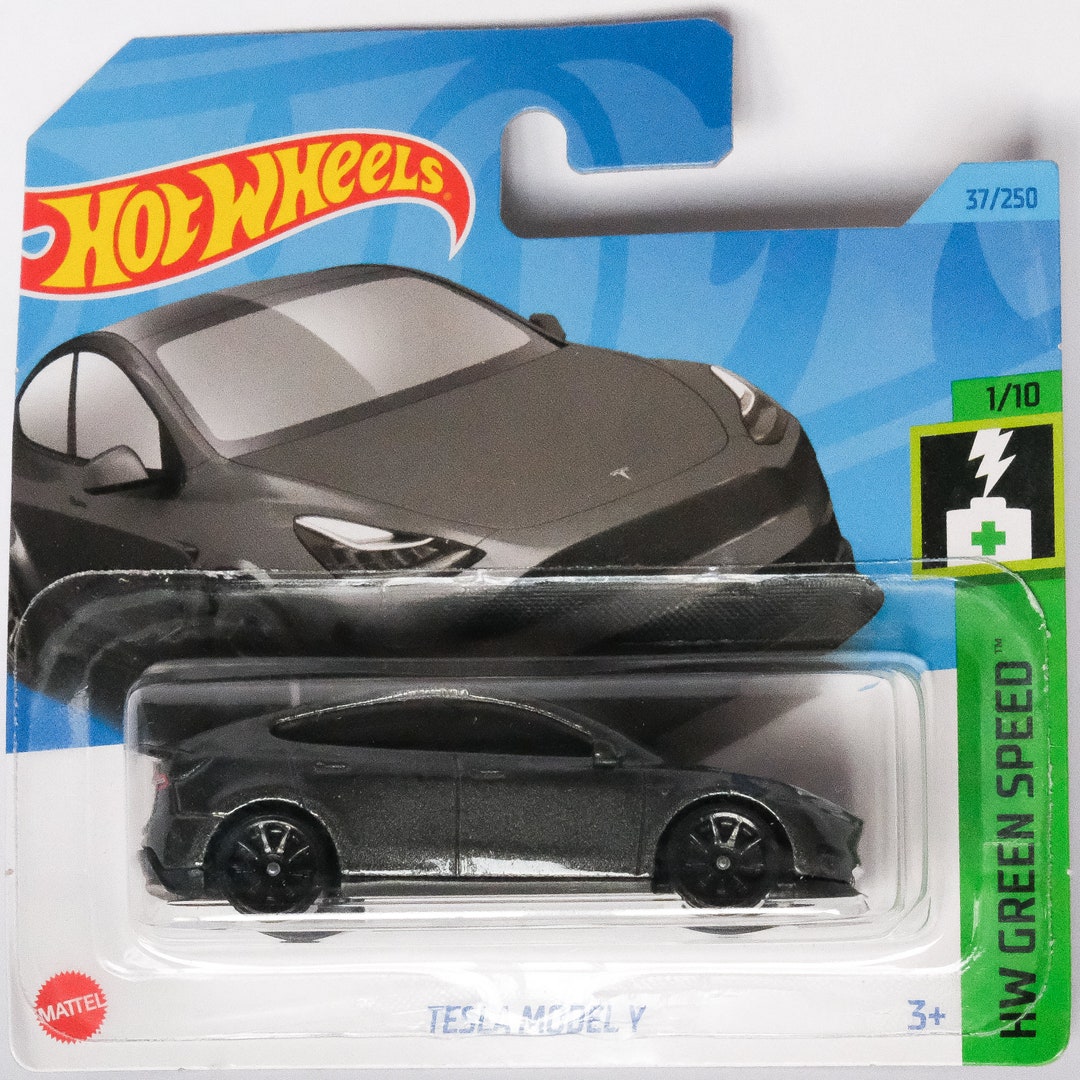 Tesla Model Y Hot Wheels Electric Elegance in Miniature - Etsy
