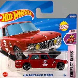 Hot Wheels Alfa Romeo Giulia TI Super - Compact Kings (primeira Edição ...