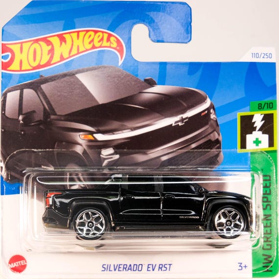 Hot Wheels Silverado EV RST Velocidade Verde HW Etsy Australia
