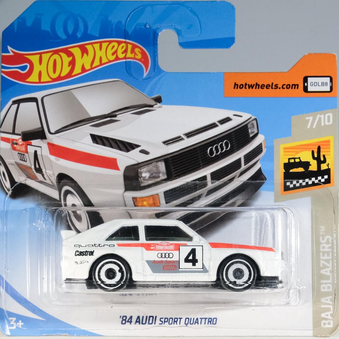 Hot Wheels '84 Audi Sport Quattro - Baja Blazers (first Edition) - Etsy