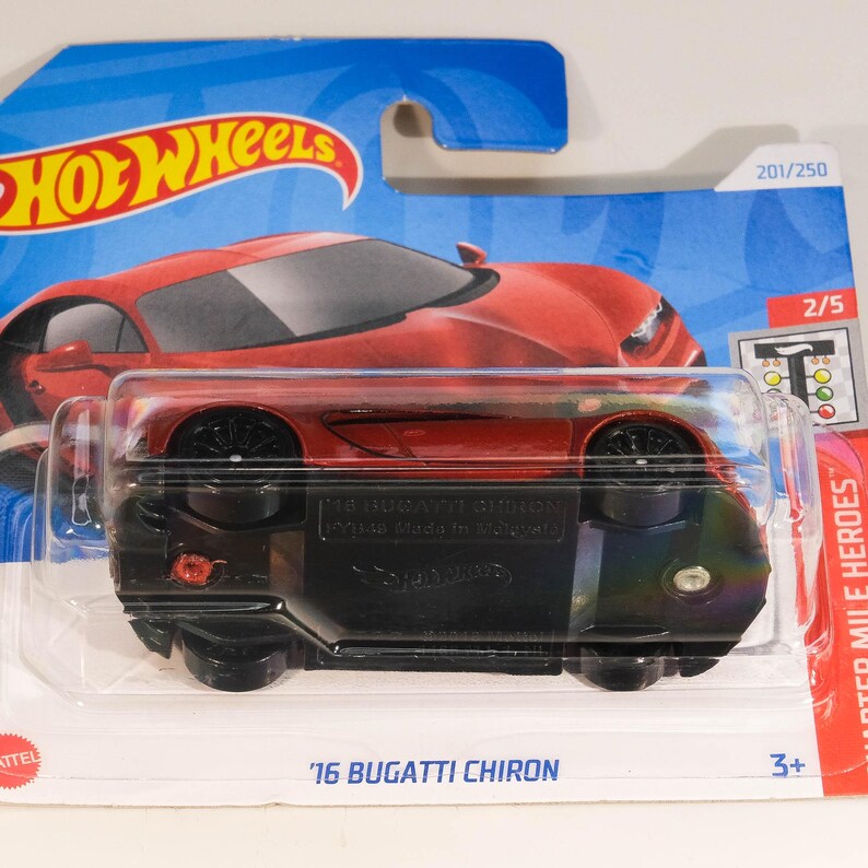 Hot Wheels '16 Bugatti Chiron - Heróis Do Quarto De Milha - Etsy