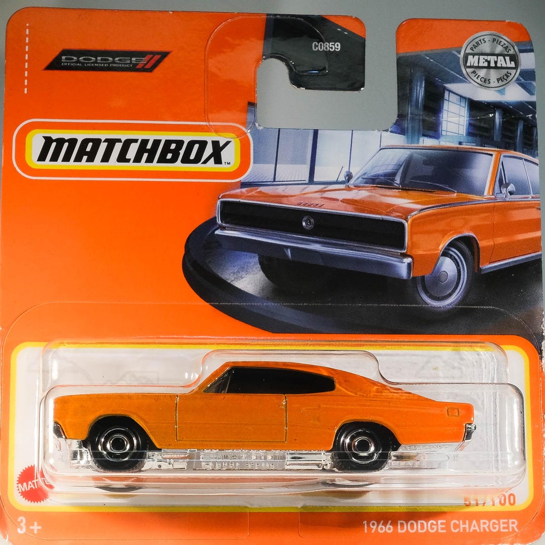 Matchbox Dodge Charger 1966 - Etsy