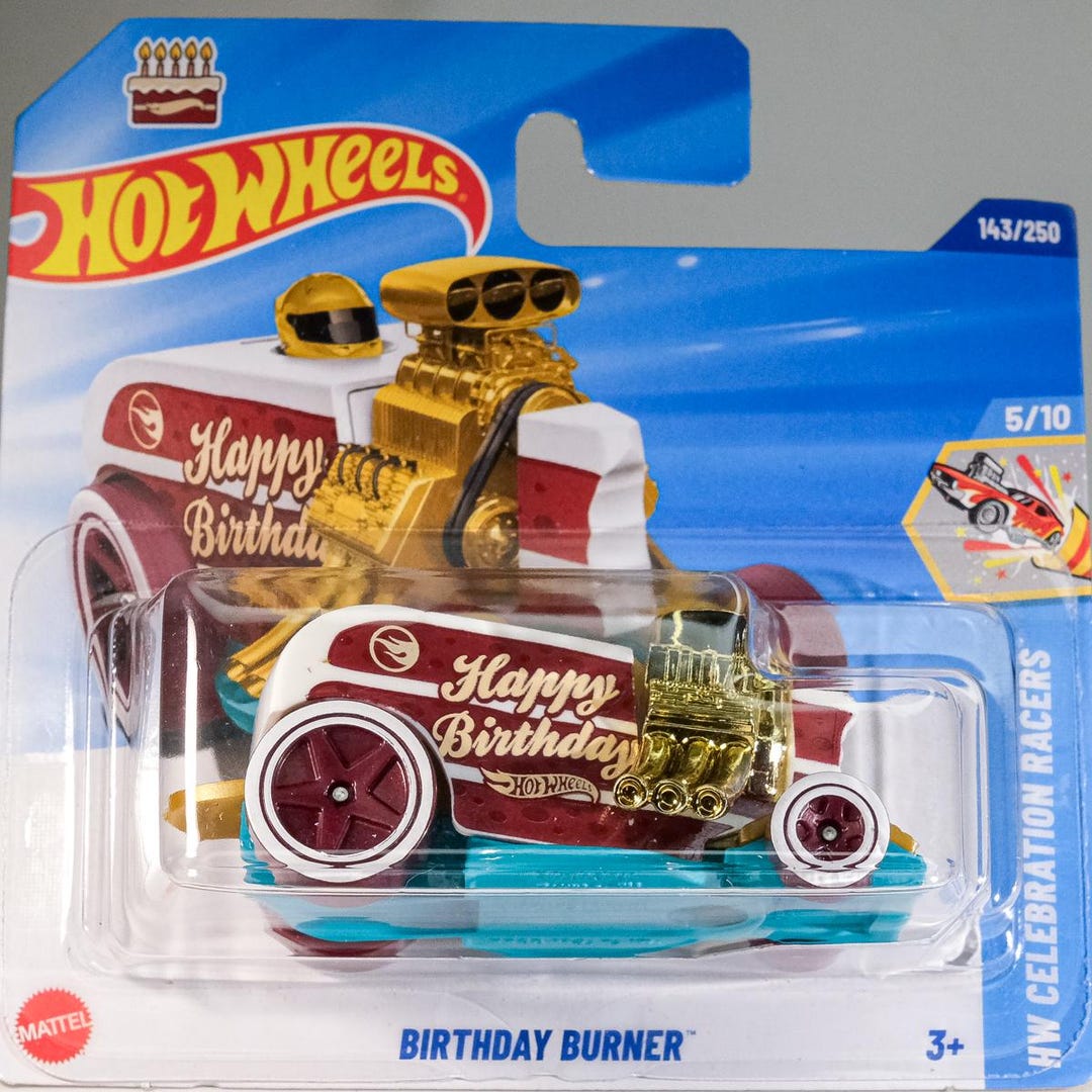 Quemador de cumpleaños de Hot Wheels (Caça ao Tesouro) - HW Celebration ...