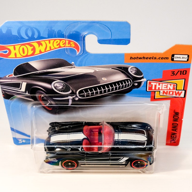 Hot Wheels Corvette 55 then and Now - Etsy