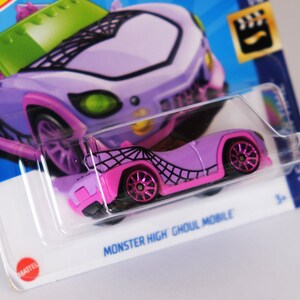 Hot Wheels Monster High Ghoul Mobile – Delícia Diecast Assustadoramente ...