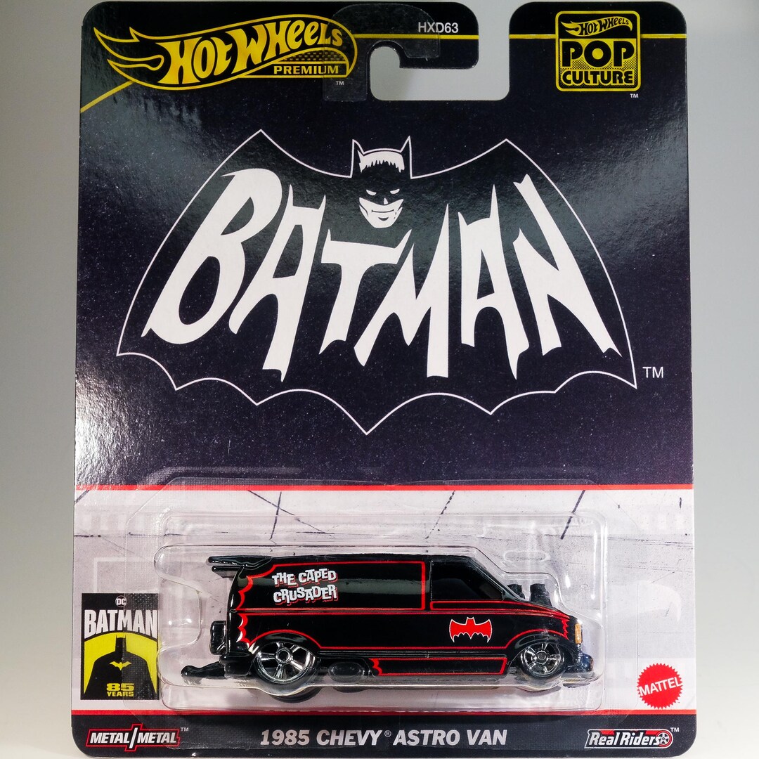 Hot Wheels Premium 1985 Chevy Astro Van - Cultura Pop: Batman - Etsy ...