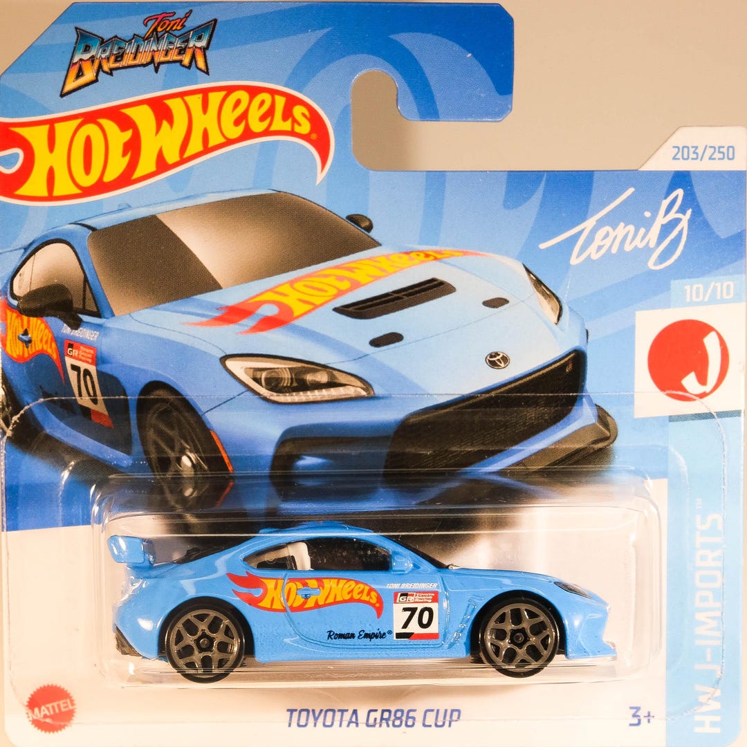 Hot Wheels Toyota GR86 Cup - HW J-imports - Etsy