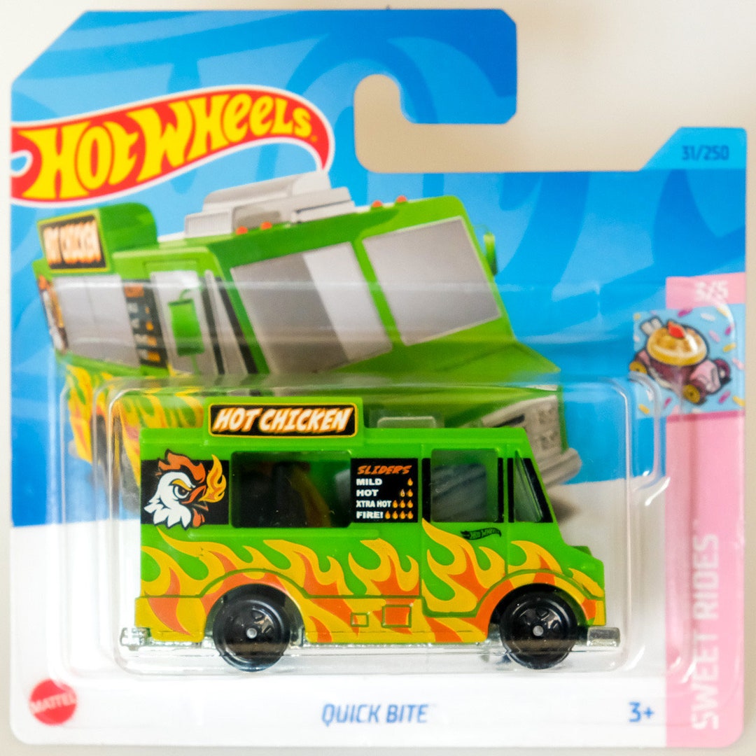 Hot Wheels Quick Bite (hot Chicken) - Sweet Rides - Etsy