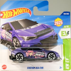 Hot Wheels Custom KIA EV6 - HW EV (primeira Edição) - Etsy