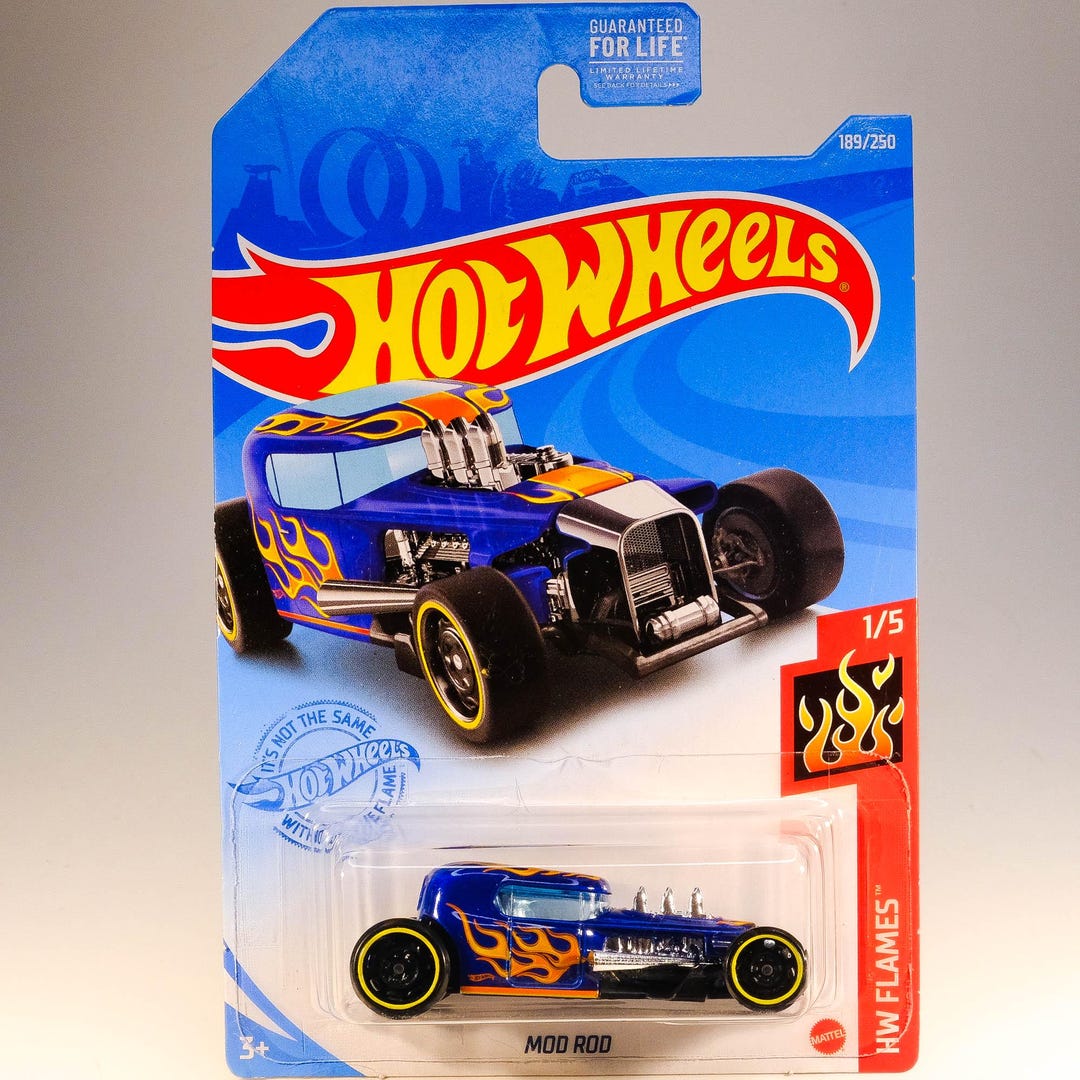 Hot Wheels Mod Rod - HW Flames - Etsy