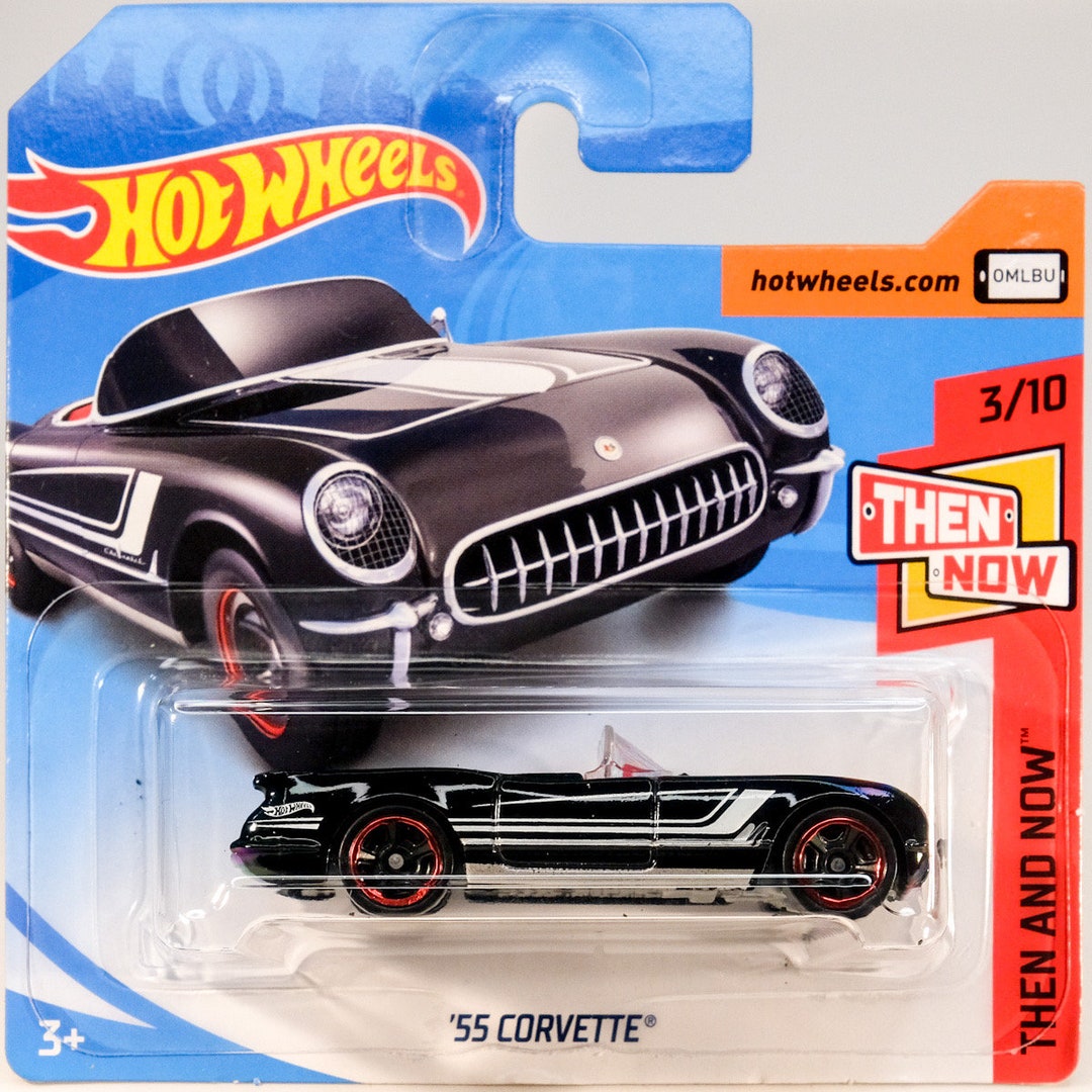 Hot Wheels Corvette ‘55 -then and Now! - Etsy