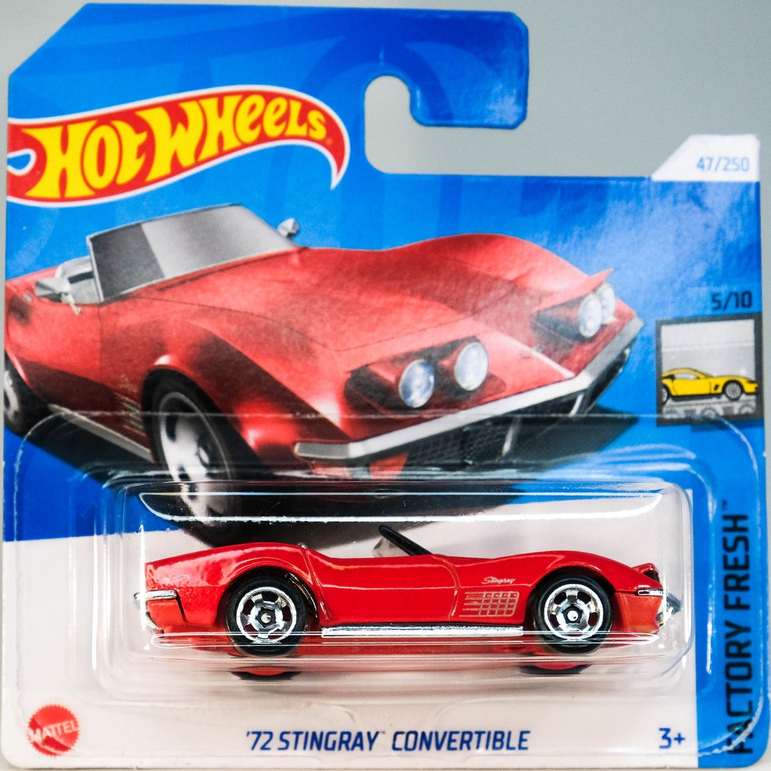 Hot Wheels Corvette Stingray Conversível '72 (R) - Etsy