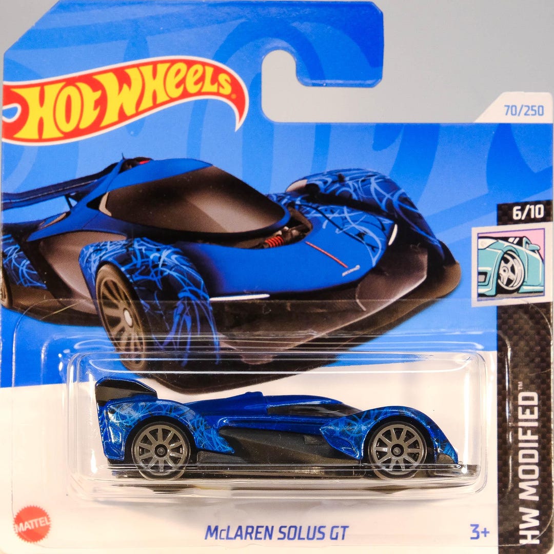 Hot Wheels Mclaren Solus GT- HW Modified - Etsy