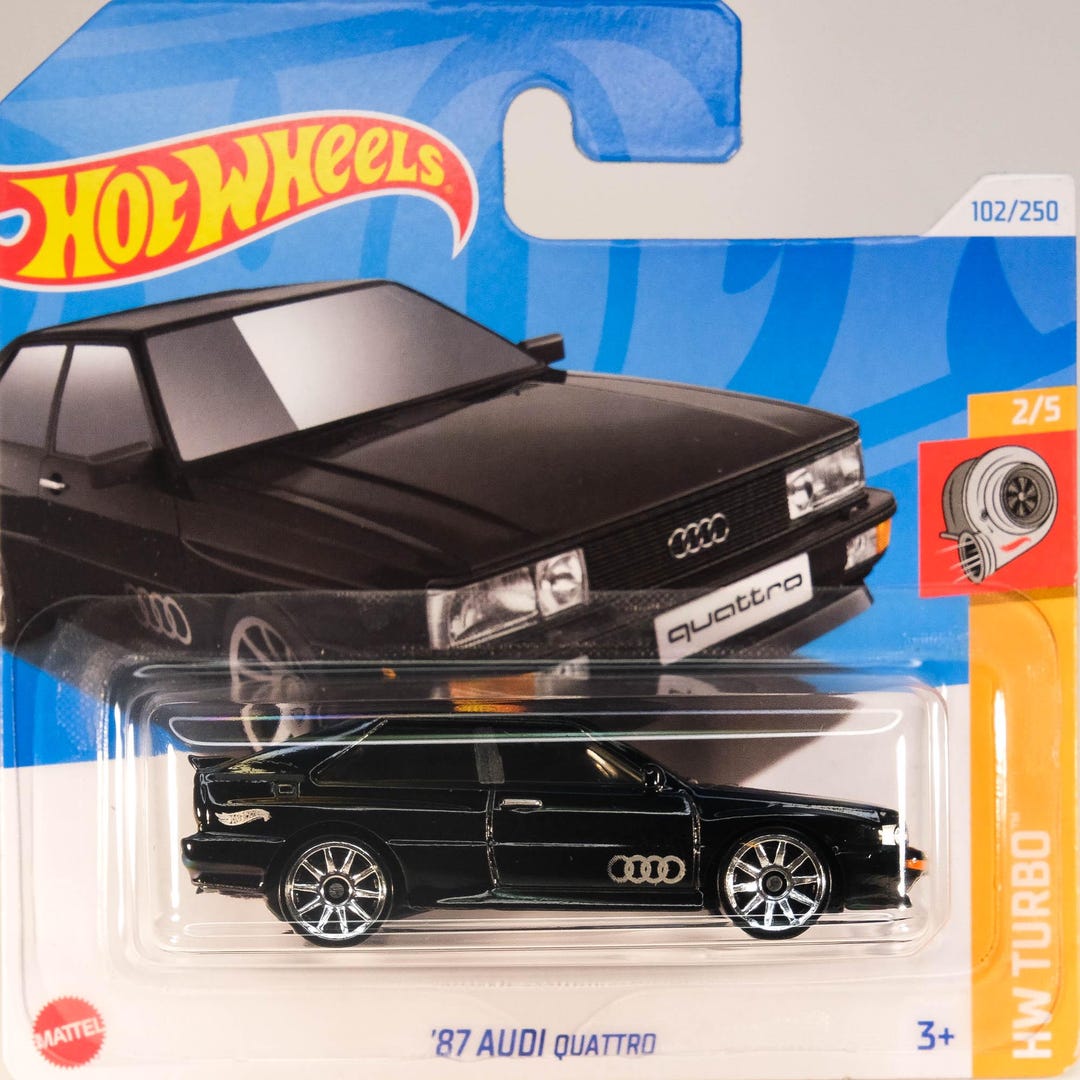 Hot Wheels Audi Quattro '87 - HW Turbo - Etsy