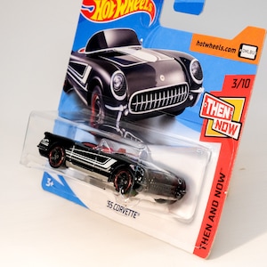 Hot Wheels Corvette ‘55 -then and Now! - Etsy