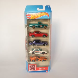 Hot Wheels Nissan Five-pack Collection – Rare Limited Edition - Etsy