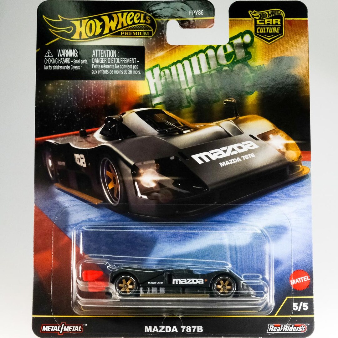 Hot Wheels Premium Mazda 787B - Car Culture: Hammer Drop - Etsy