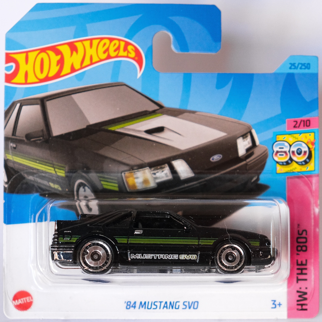 Hot Wheels '84 Mustang SVO - HW Anos 80 - Etsy