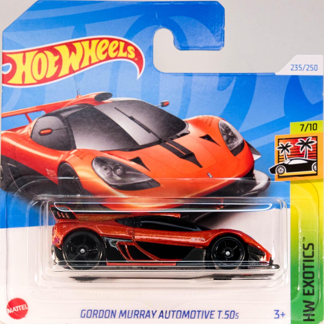 Hot Wheels Gordon Murray Automotive T.50s - HW Exotics - Etsy