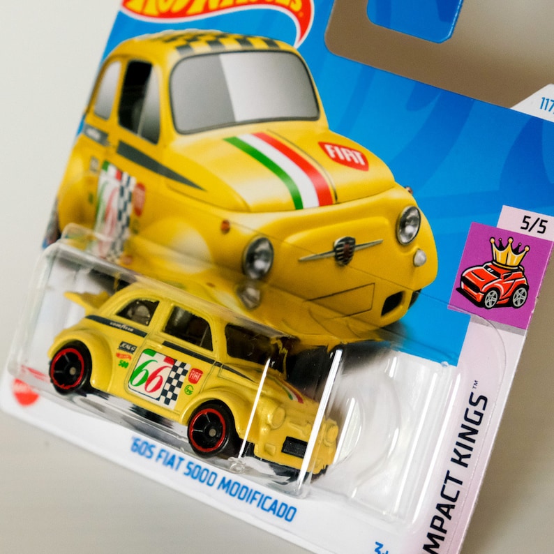 Hot Wheels Fiat 500D Modificado Anos 60 - Etsy
