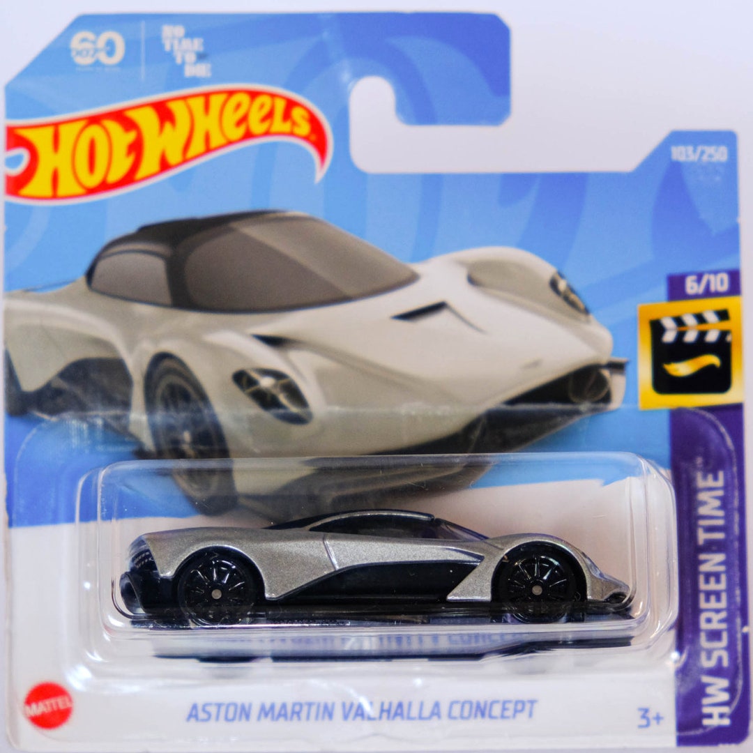 Hot Wheels Aston Martin Valhalla Concept 007 No Time to Die - Etsy