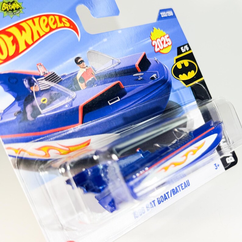 Hot Wheels Bat Boat - Batman (first Edition) - Etsy Canada