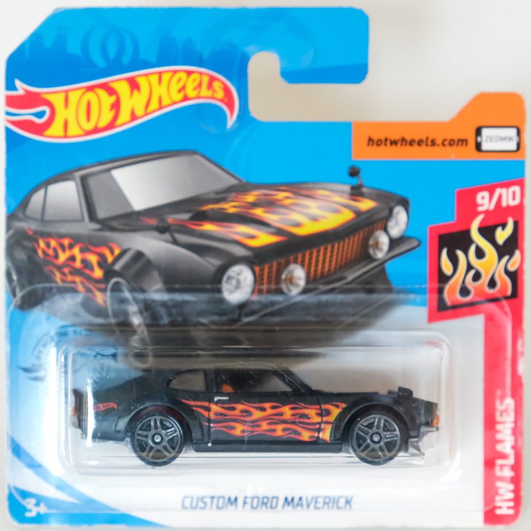 Hot Wheels Custom Ford Maverick - HW Flames - Etsy