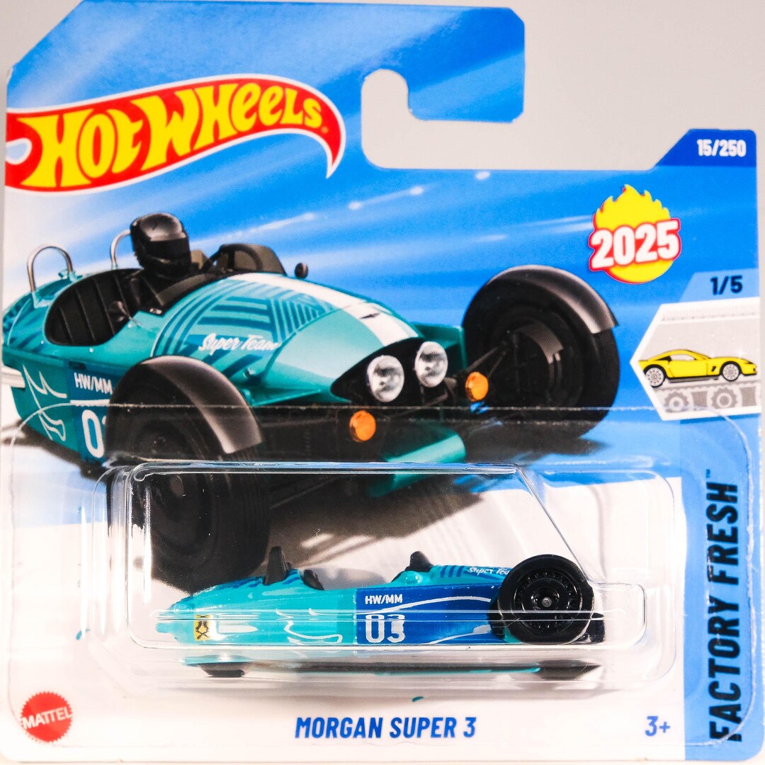 Hot Wheels Morgan Super 3 - Factory Fresh (primeira Edição) - Etsy