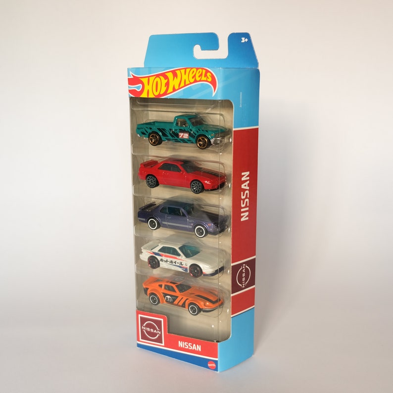 Hot Wheels Nissan Five-pack Collection Rare Limited Edition - Etsy