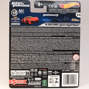 Hot Wheels Premium - Fast & Furious W Motors Lykan Hypersport (03-05 ...