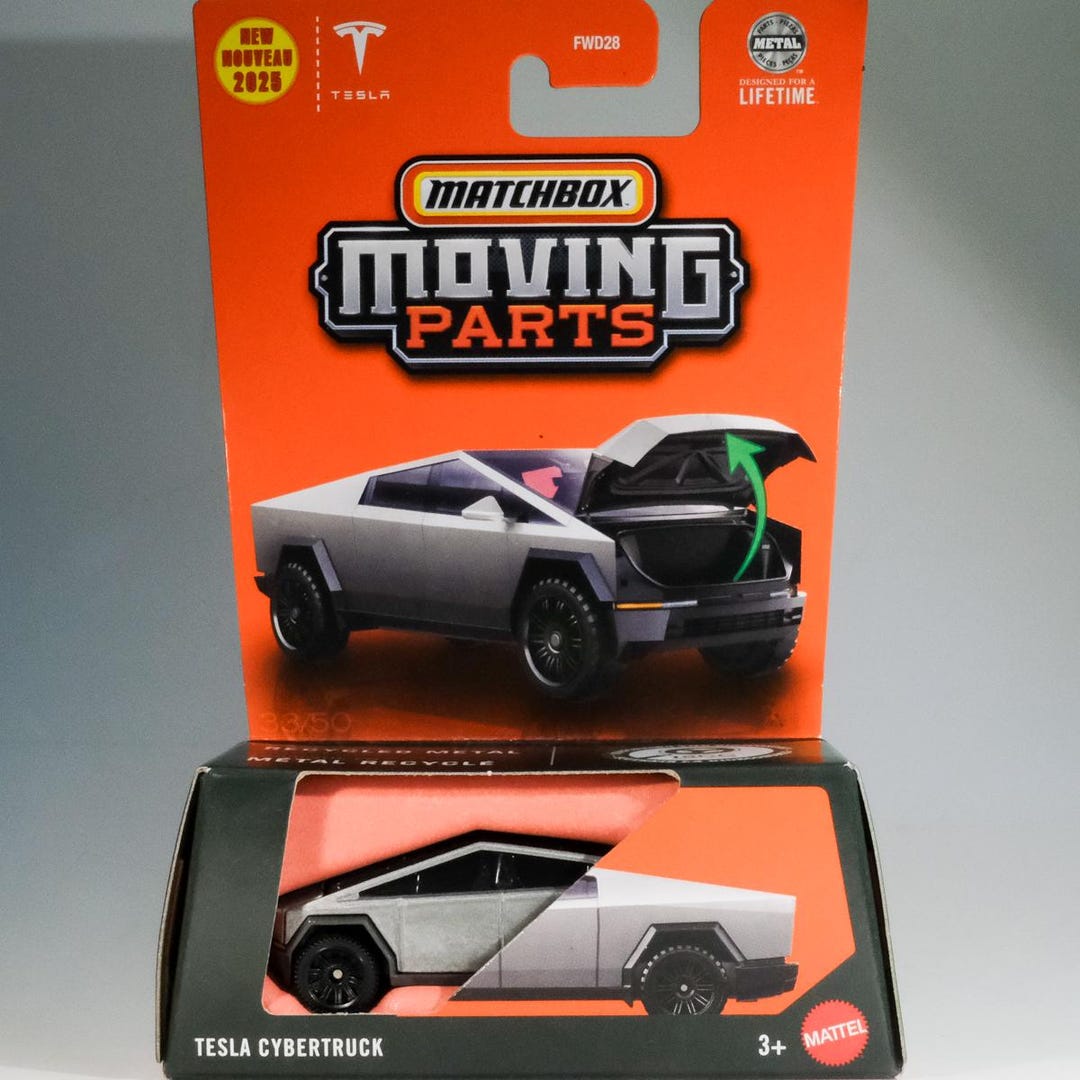 Matchbox Tesla Cybertruck - Moving Parts (first Edition) - Etsy