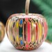 Handmade Apple Ornament - Resin Art Fruit Decor - 2.7" * 4.3" (S ...