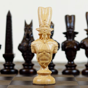 Luxury of Egyptian Chess Set – Henry Le’s Signature - Etsy