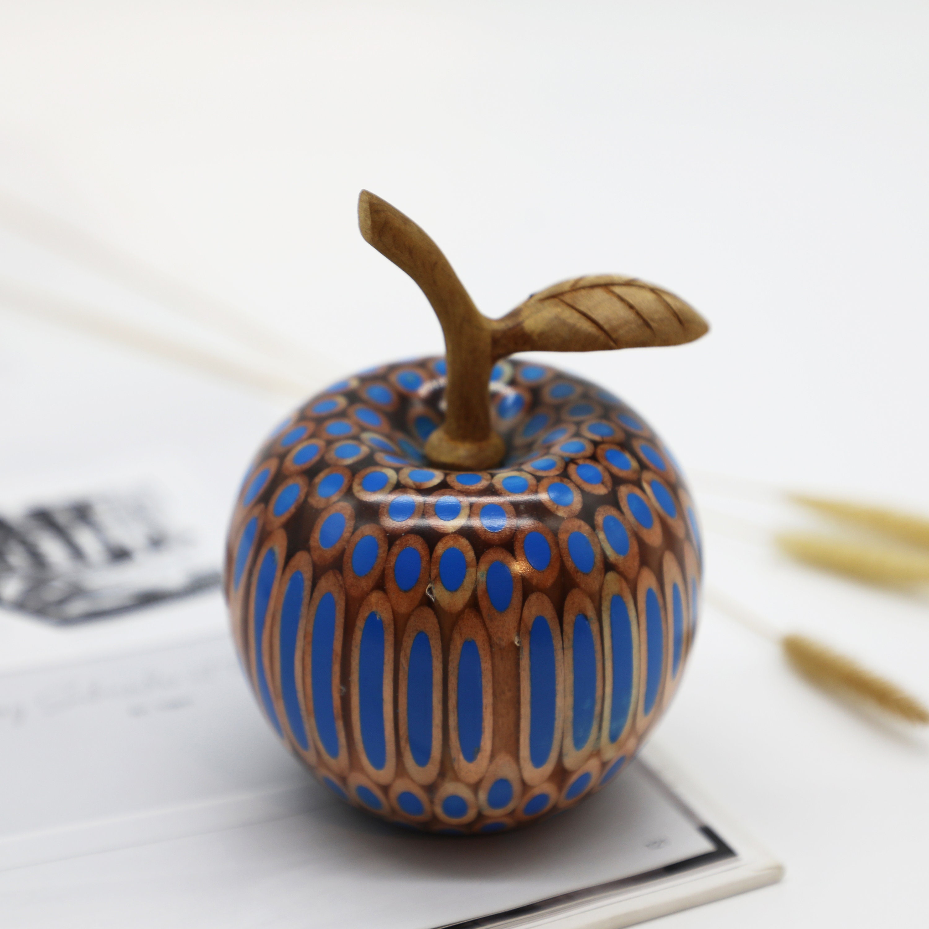 Handmade Apple Decor and Ornament Resin Art Fruit Decor | Etsy