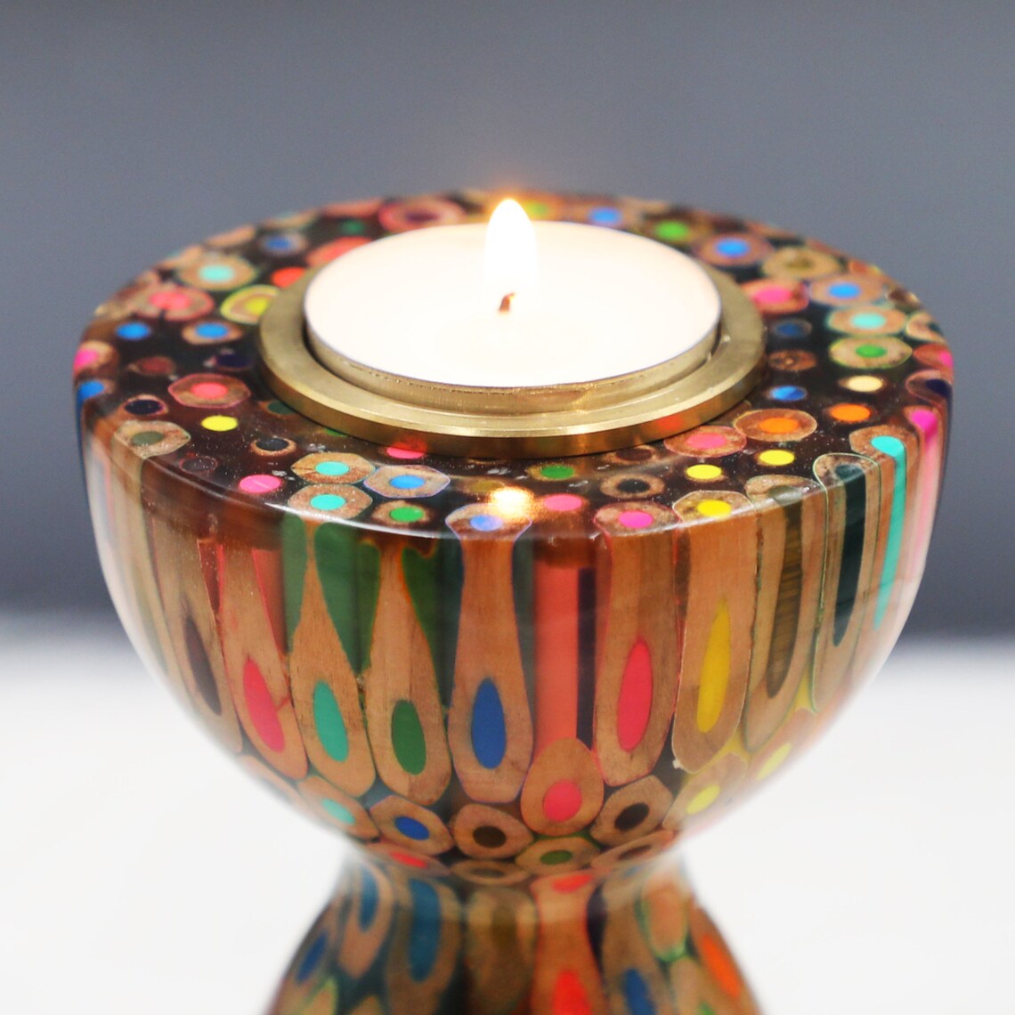 Queen Unique Tealight and Pillar Candle Holder Handmade - Etsy