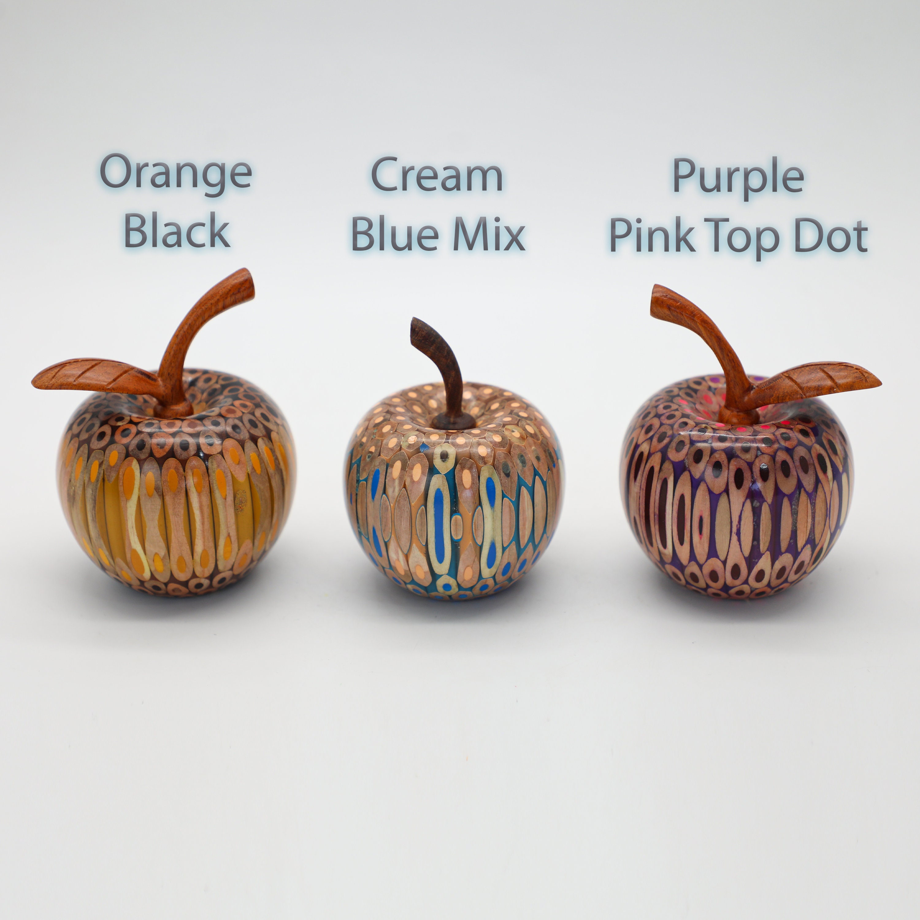 Special Edition Apple Decor With Double & Triple Color Mix - Etsy