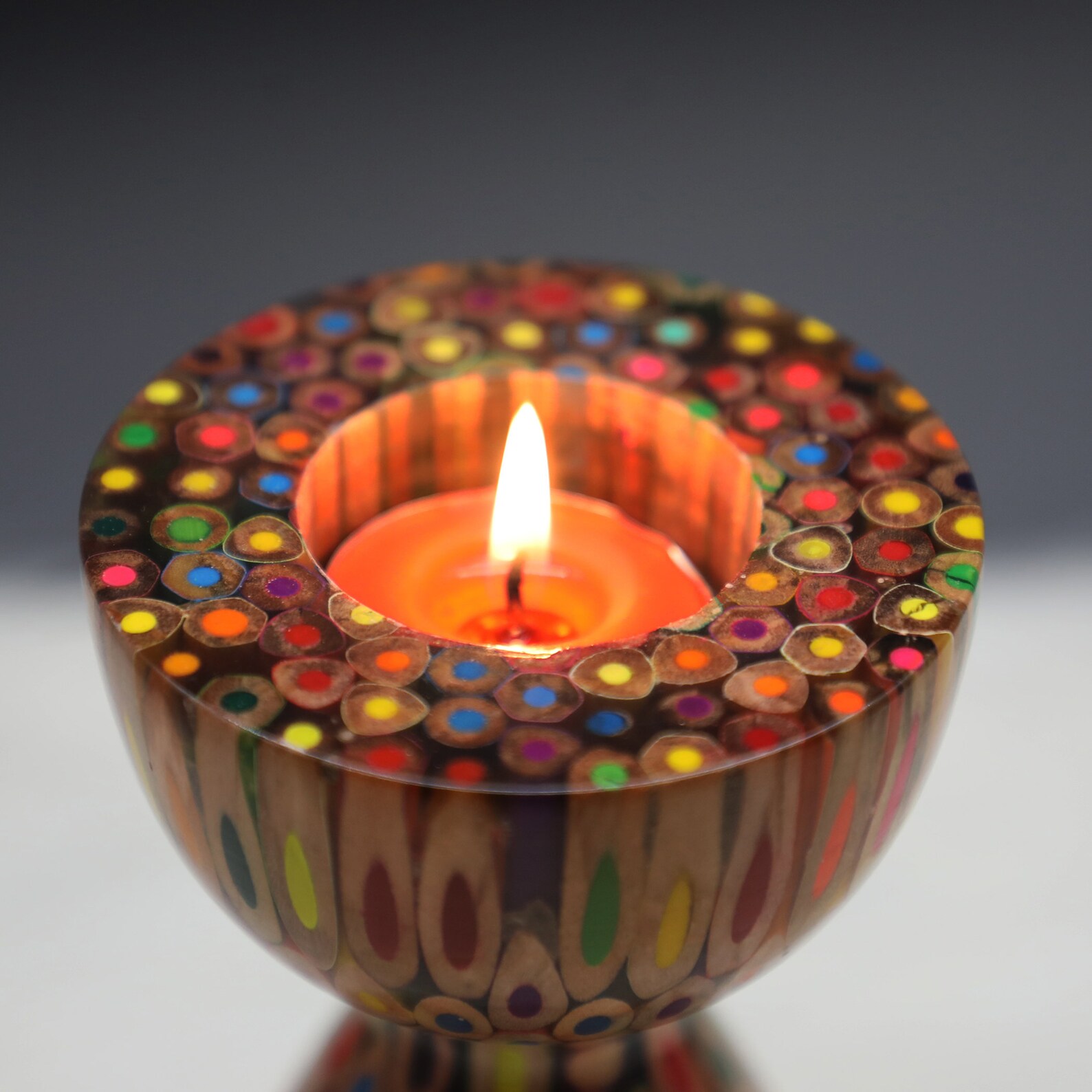 Queen Unique Tealight and Pillar Candle Holder Handmade | Etsy