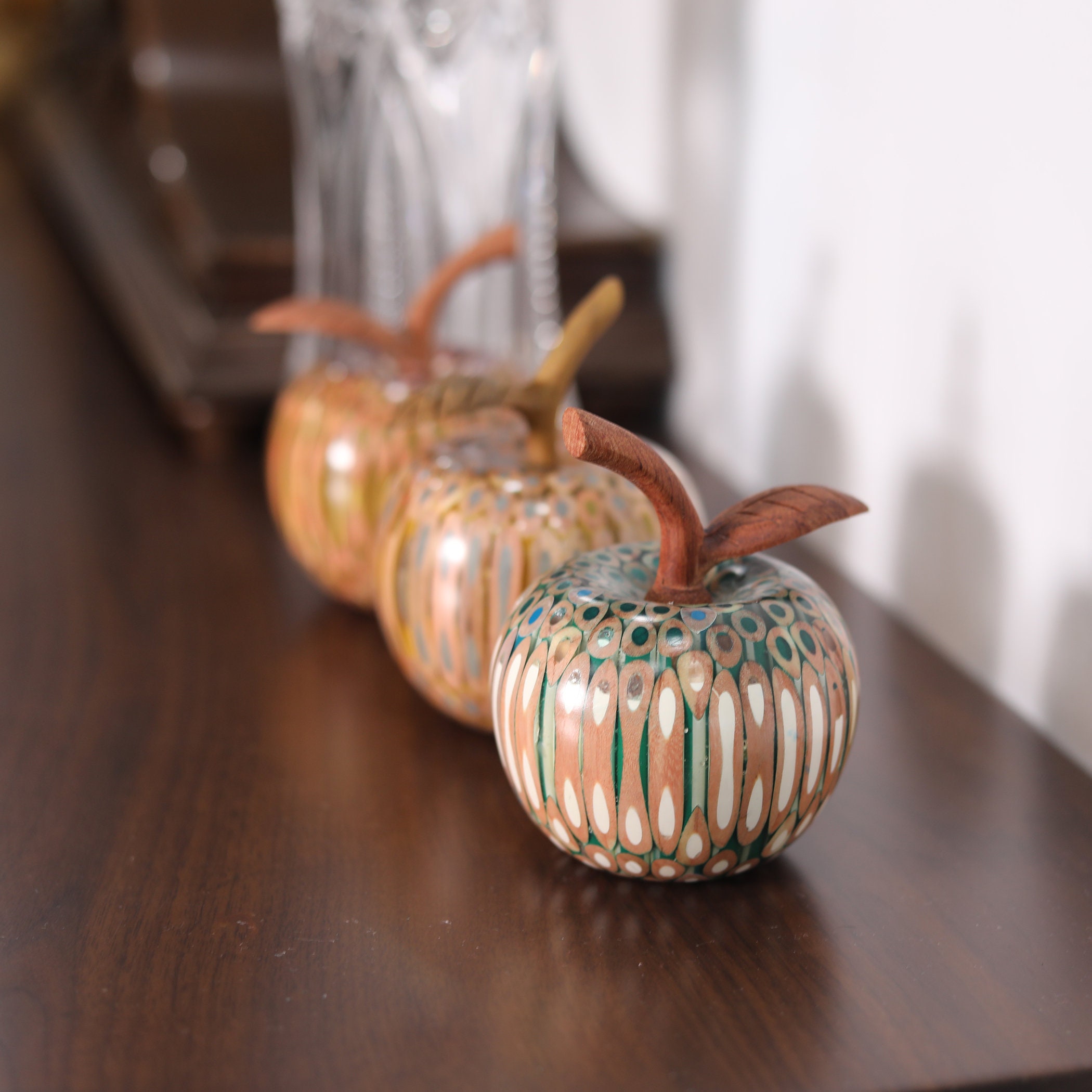 Special Edition Apple Decor With Double & Triple Color Mix - Etsy