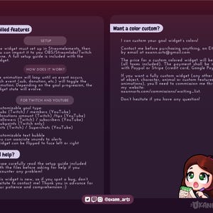 Goth Vampire Potion STREAM GOAL WIDGET for Twitch and Youtube | Sub/followers/tips/cheers ...