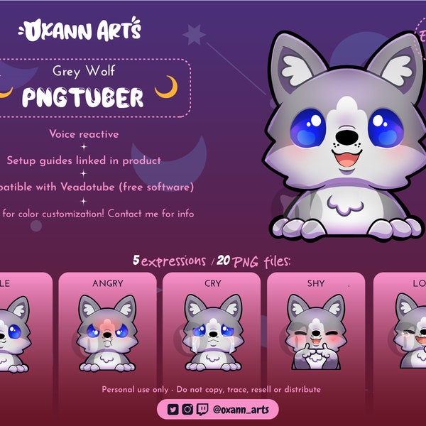 Vtuber Model Dog - Etsy